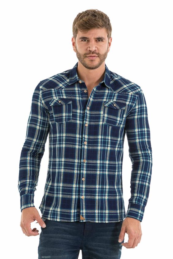 Compra Camisa Manga Larga Para Hombre en Vélez.